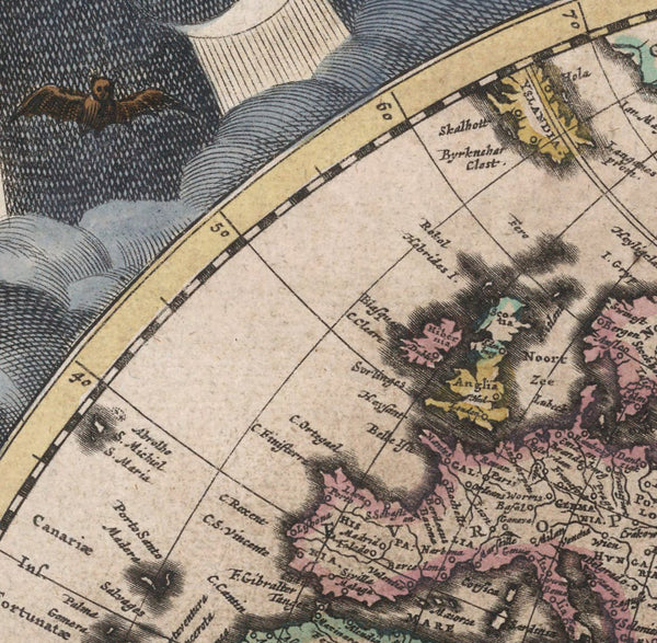 World Map, Fine Art Reproduction MP026 – ArteOfTheBooke