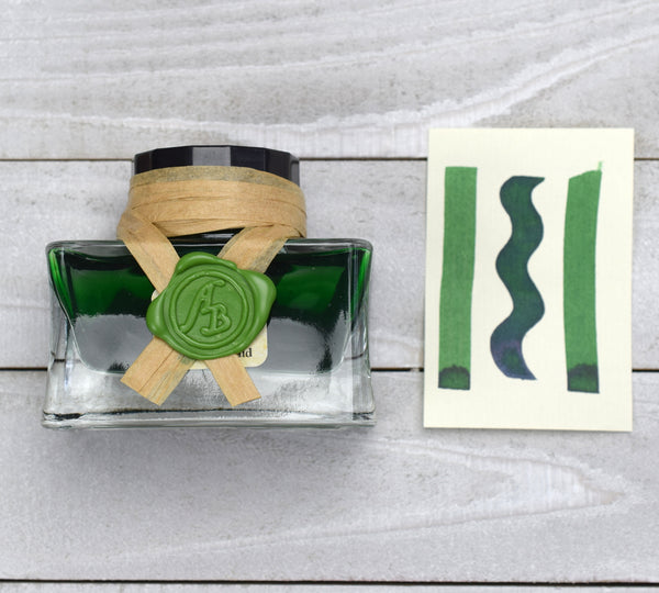 "Irish Emerald" Green Calligraphy Ink for Quills and Dip Pens ...