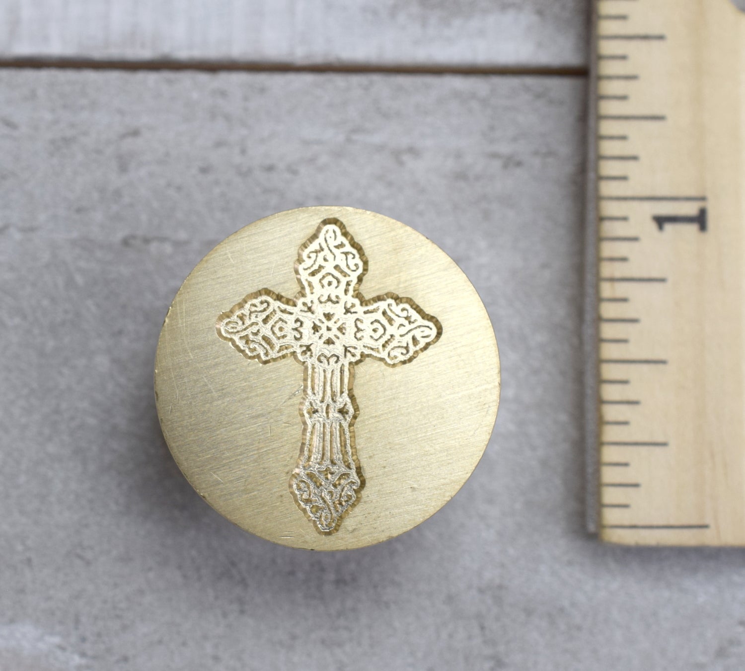 Christian Cross Religious Symbol Stamp for Wax Seals – ArteOfTheBooke