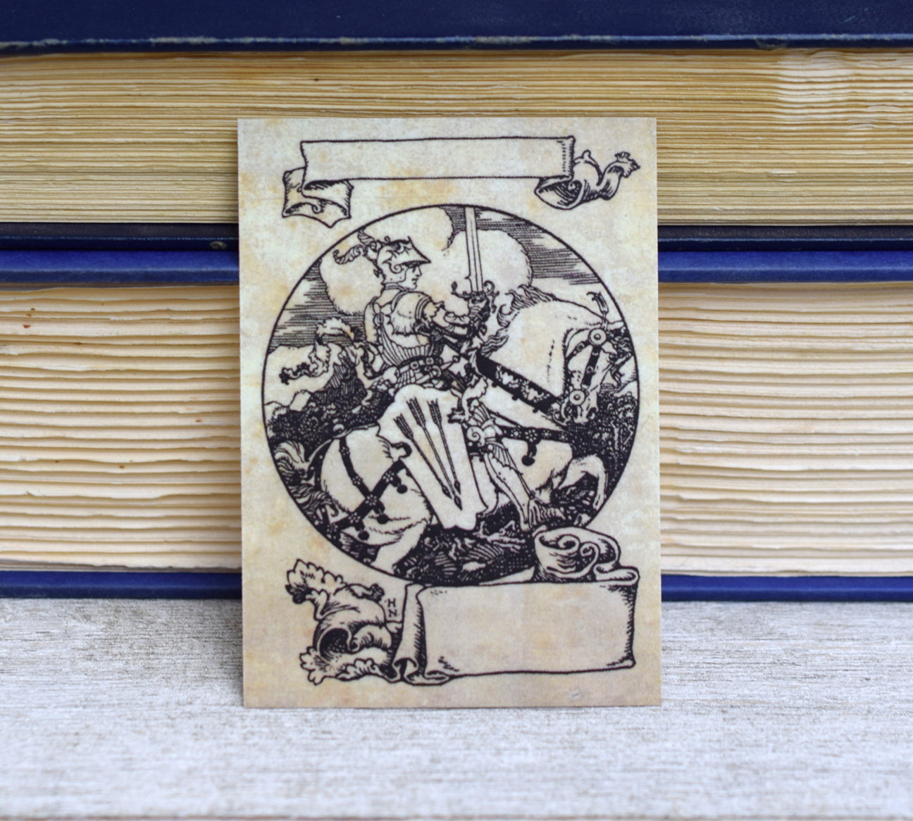 Medieval Knight Book Plates: Set of 24 Ex Libris Self-Adhesive Labels ...